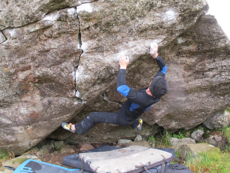 The Hurt Locker and The Replicant, Martin Crook – Mid-Wales Climbing